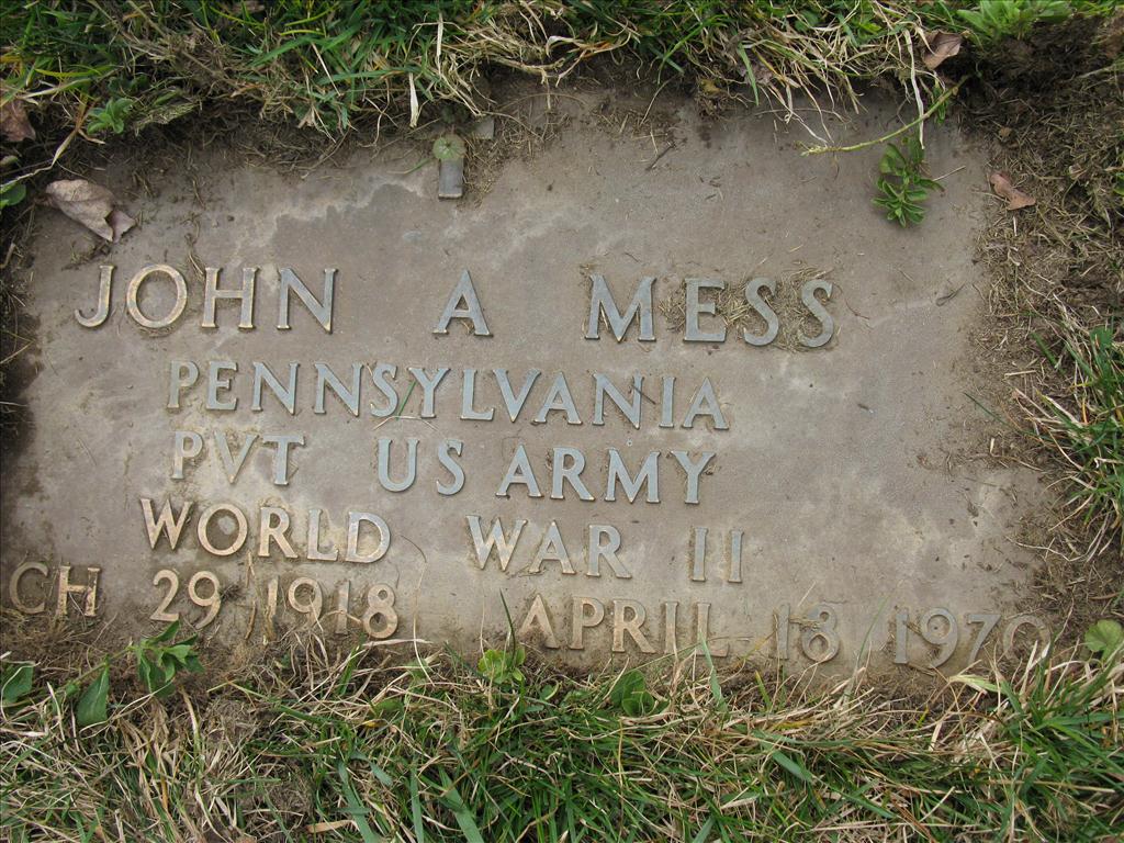 Evergreen Cemetery Section 1