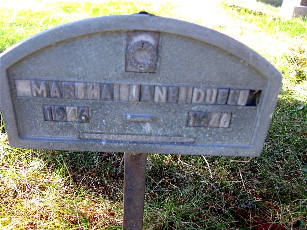 Mckune Cemetery Front Section