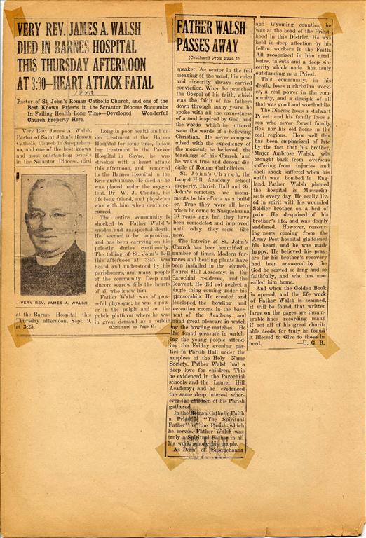 The Saam - Barton Scrapbook Part 1