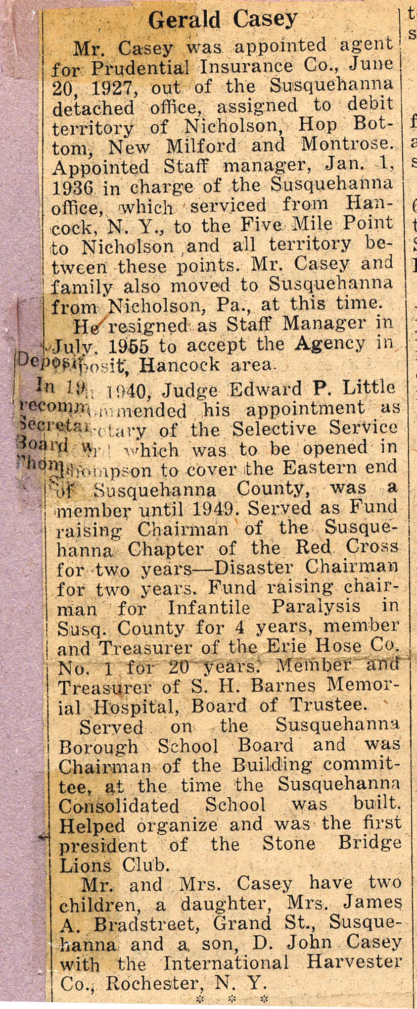 The Saam – Barton Scrapbook Part 3