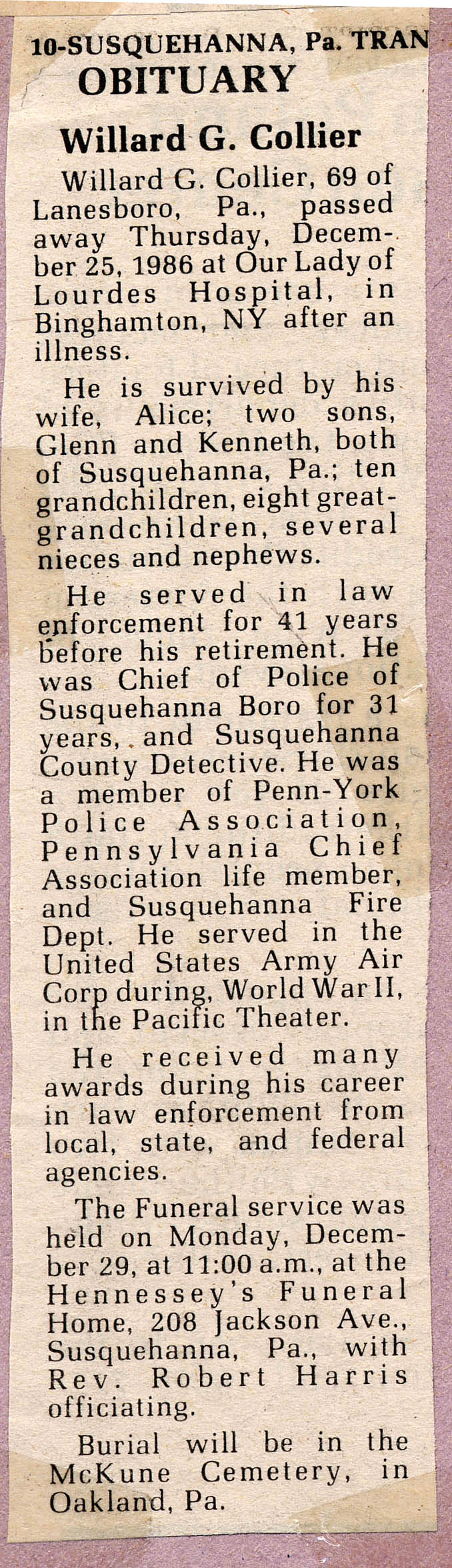 The Saam – Barton Scrapbook Part 3