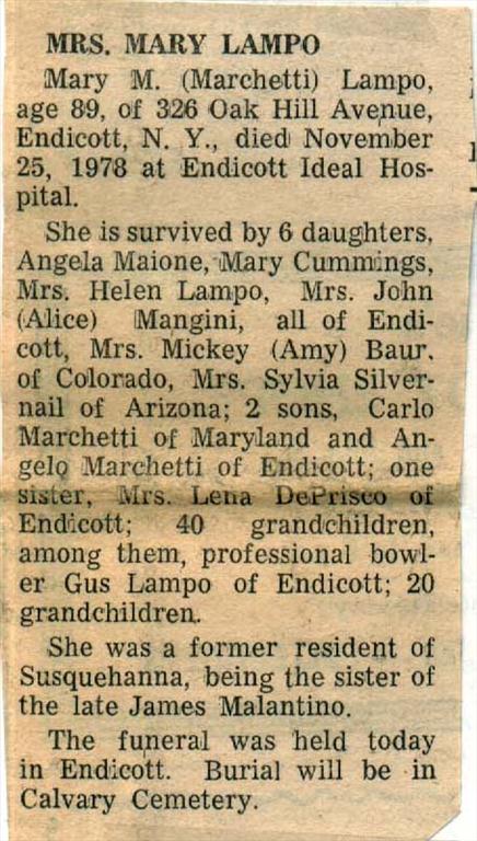 Transcript Obituaries Part 2