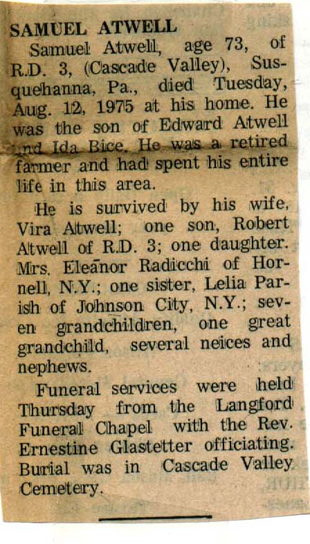 Transcript Obituaries