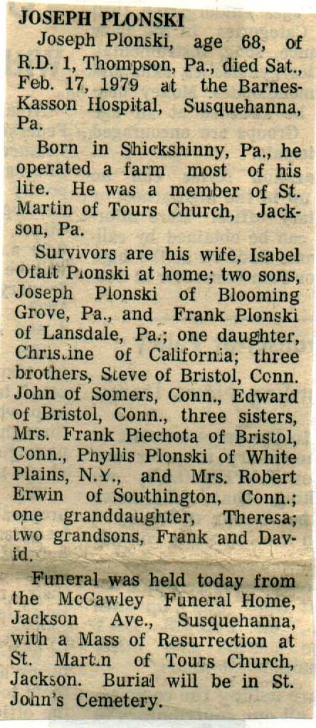 Transcript Obituaries